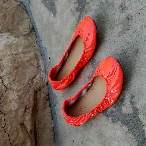 Tieks | Shoes | Tieks Limited Edition Infrared Red Size 8 | Poshmark